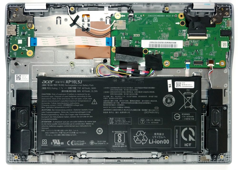 Acer Chromebook Spin 311 (CP311-3H) review - two days of battery life ...