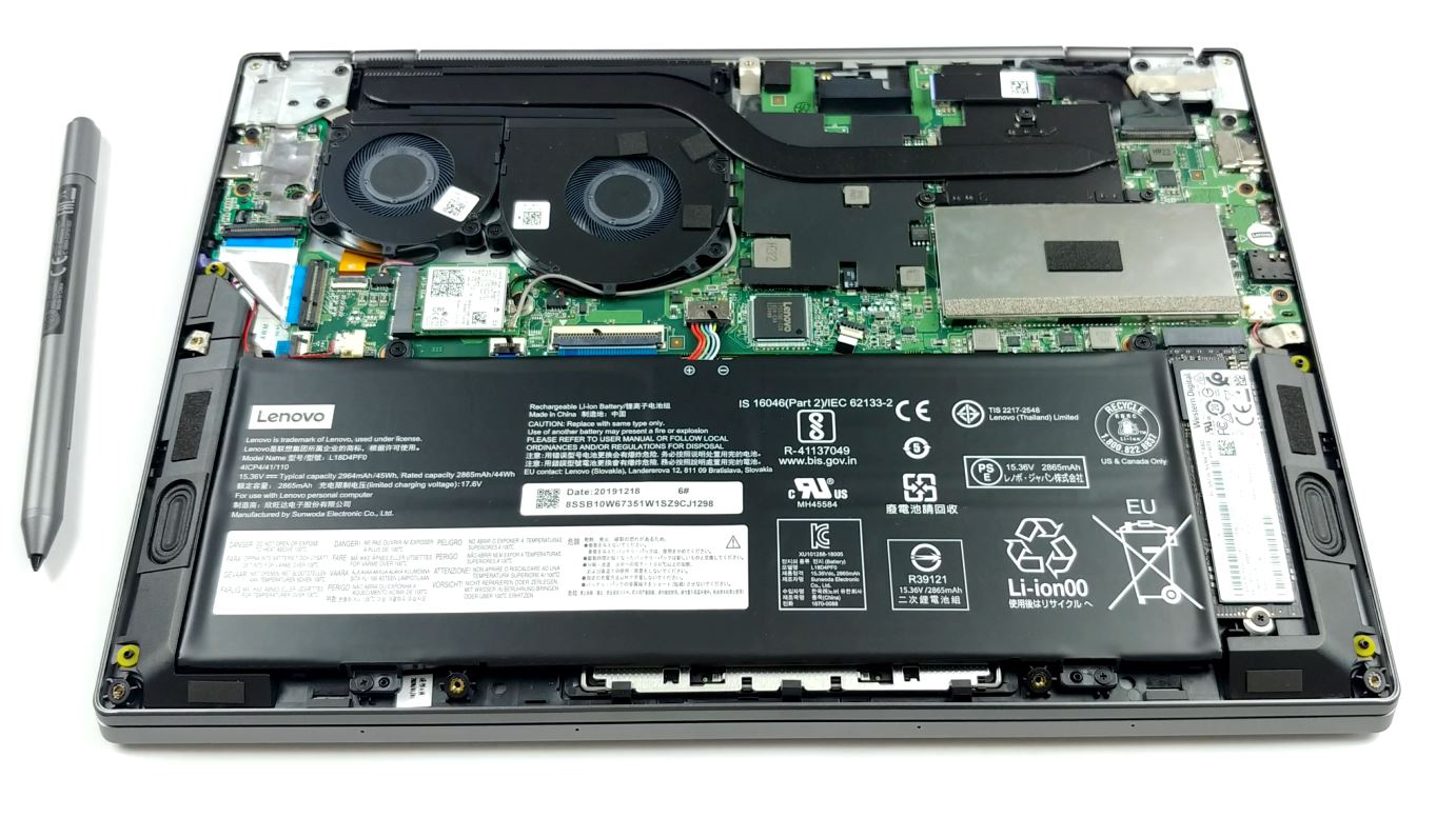 Inside Lenovo ThinkBook Plus - disassembly and upgrade options ...