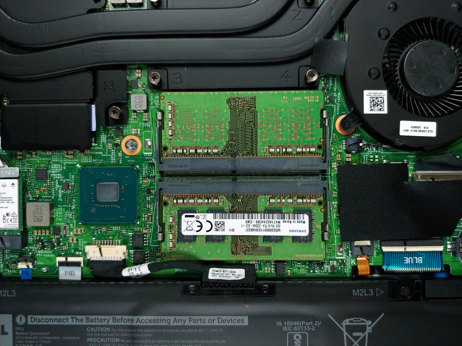 Inside Dell G3 15 3500 - disassembly and upgrade options | LaptopMedia ...