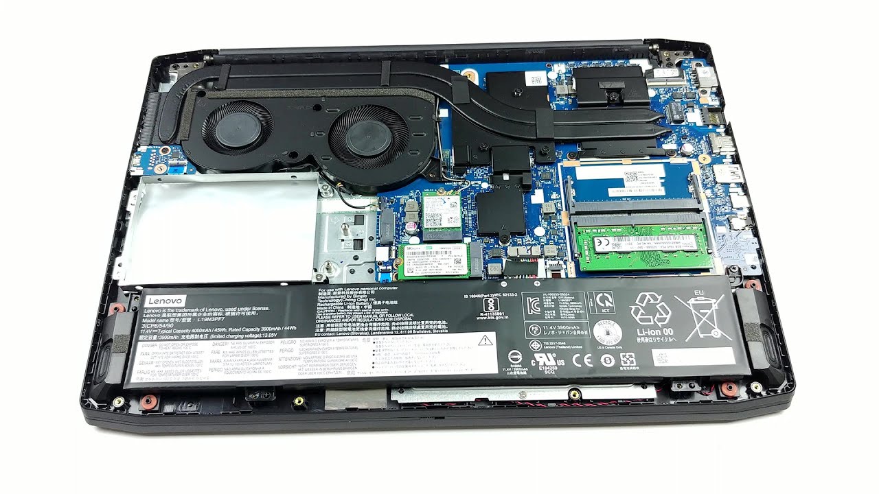 Inside Lenovo Ideapad Gaming 3i (15) - disassembly and upgrade options ...