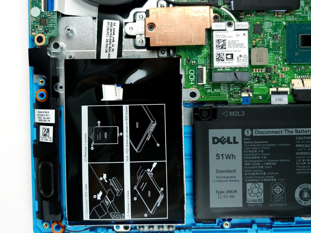Inside Dell G3 15 3500 - disassembly and upgrade options | LaptopMedia ...
