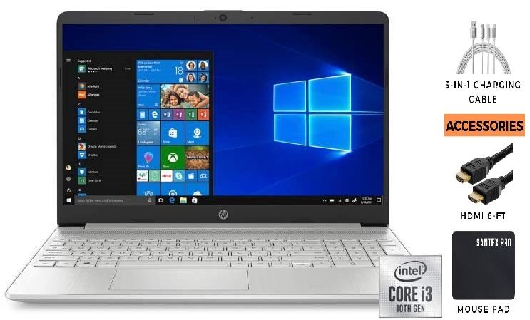 HP 15 (15-dy) - i3-1005G1 · UHD Graphics G1 · 15.6”, HD (1366 x 768 ...