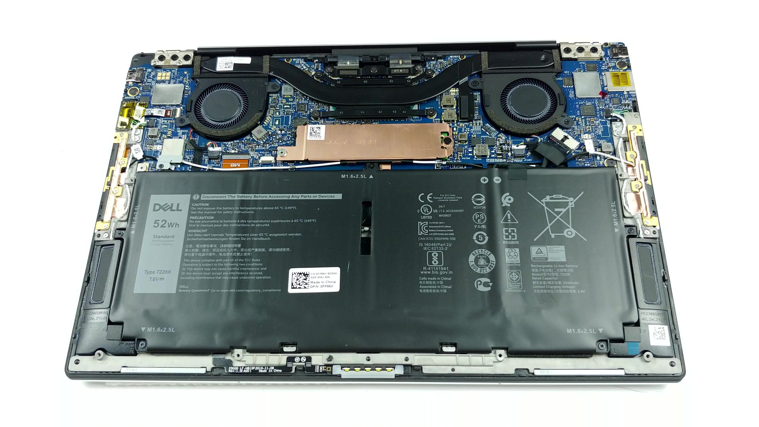 Inside Dell XPS 13 9300 - disassembly and upgrade options | LaptopMedia.com