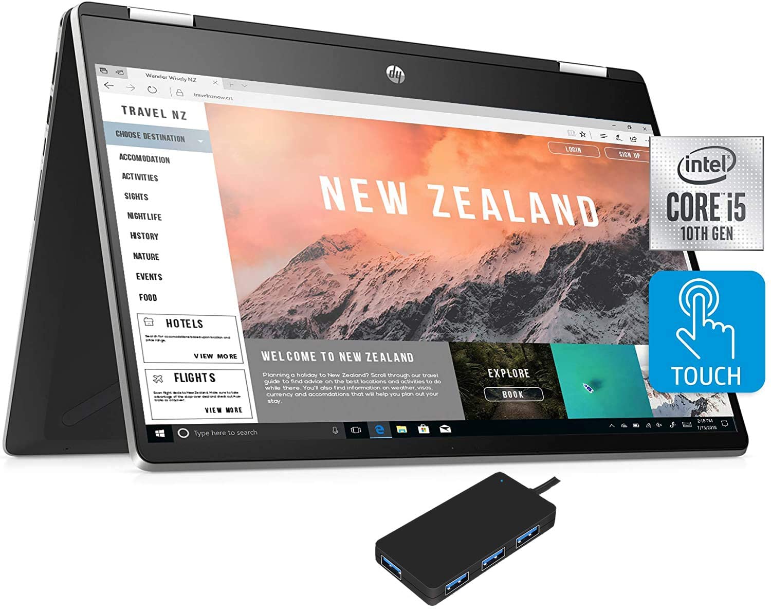 HP Pavilion X360 14 (14-dh2011nr) - i5-1035G1 · UHD Graphics G1 · 14.0 ...
