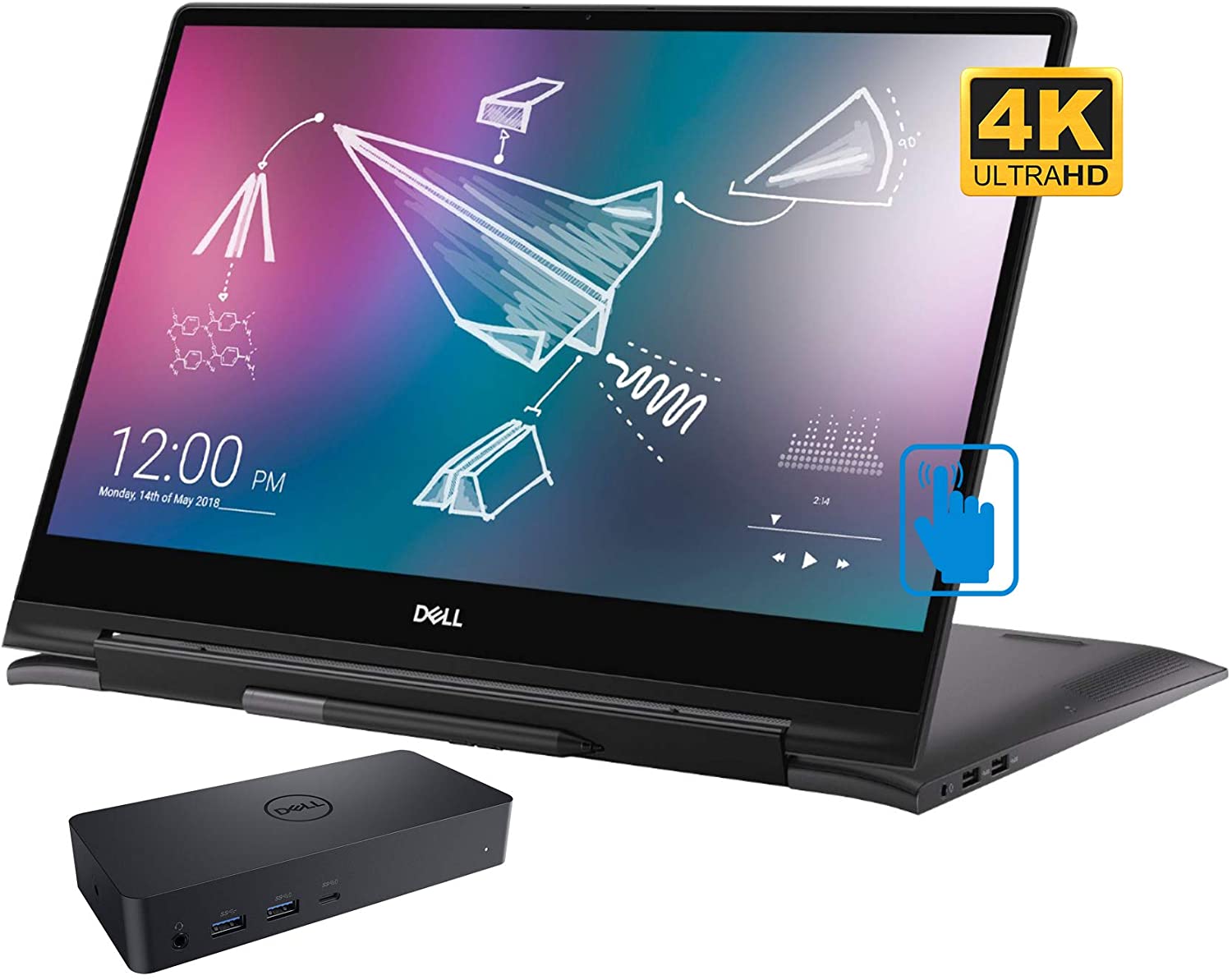 Dell Inspiron 7591 2-in-1 - i7-10510U · MX250 · 15.6”, 4K UHD (3840 x ...