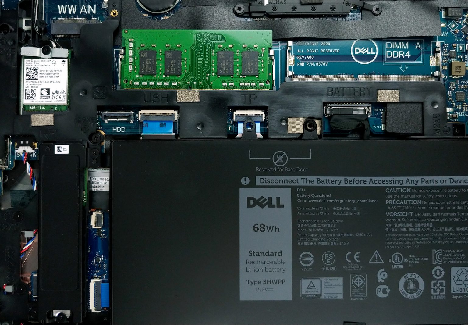 Inside Dell Latitude 14 5410 - disassembly and upgrade options ...