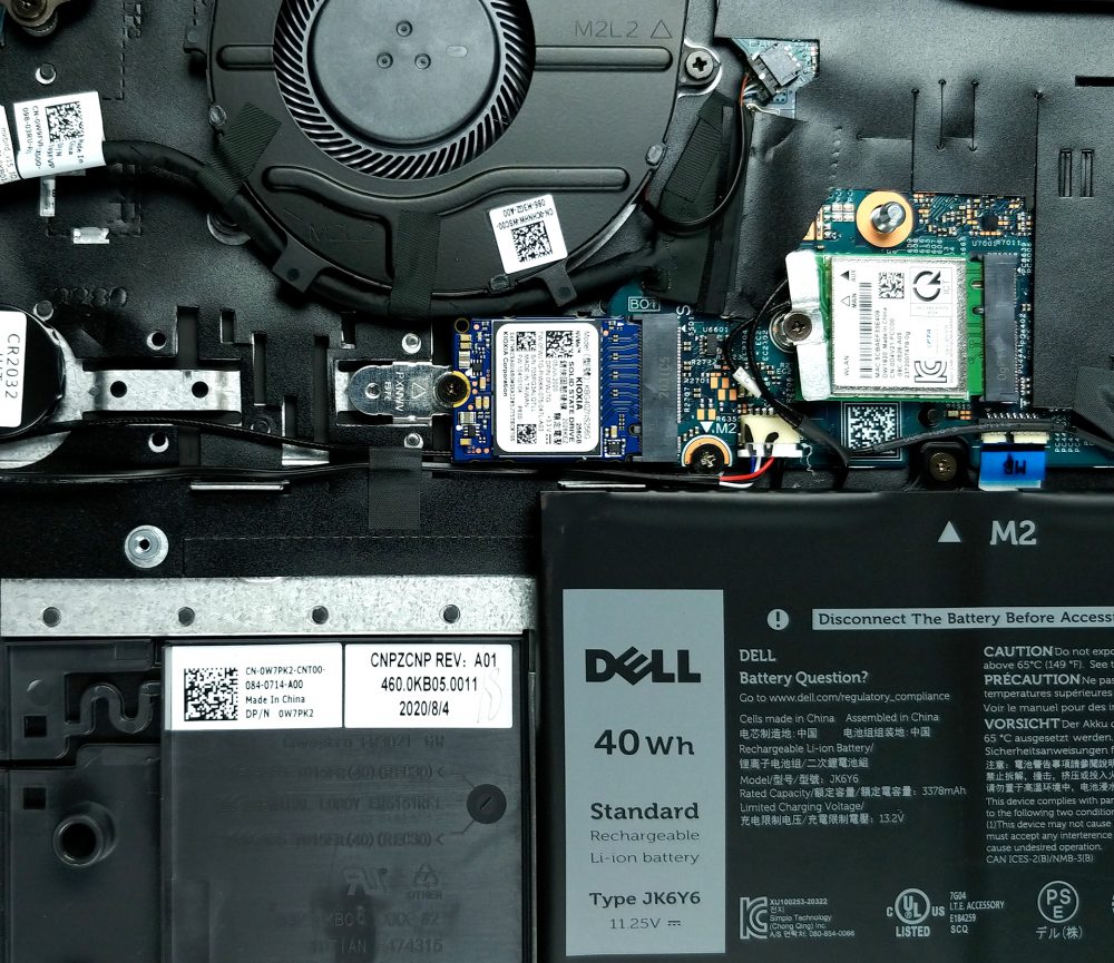 Inside Dell Vostro 15 5501 - disassembly and upgrade options ...