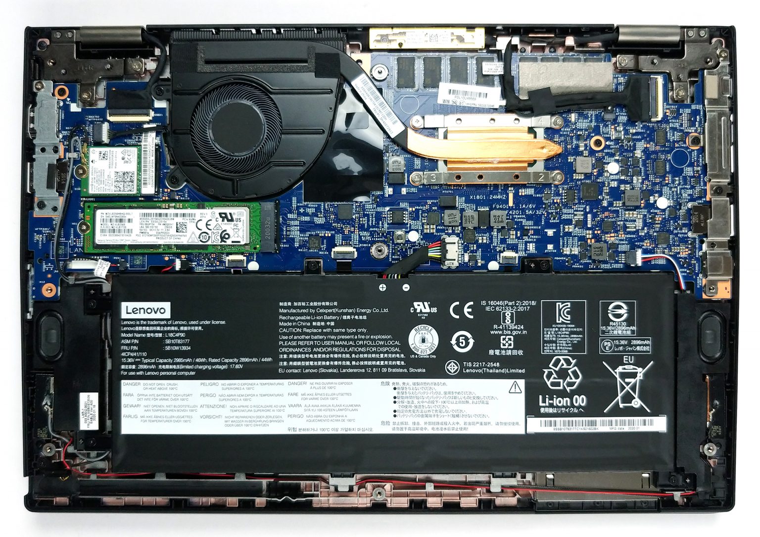 Inside Lenovo ThinkPad L13 Yoga - disassembly and upgrade options ...
