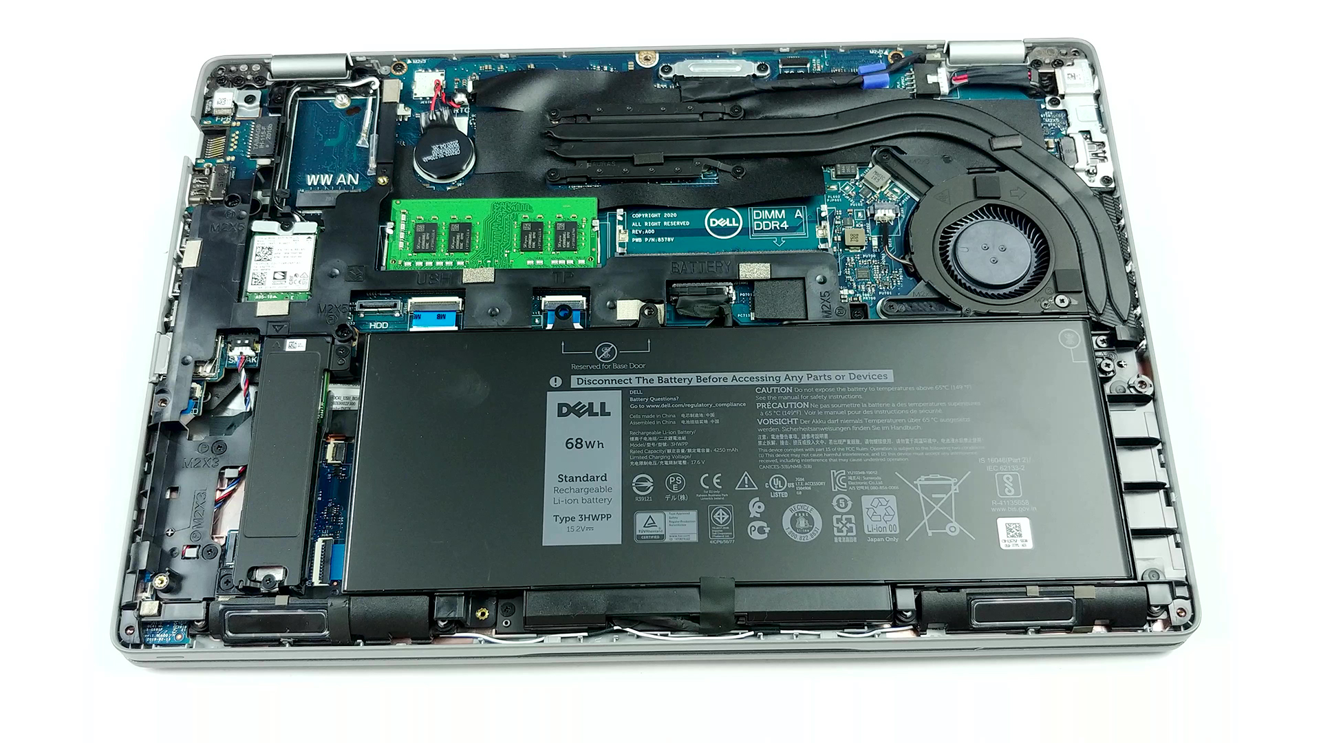 Inside Dell Latitude 14 5410 - disassembly and upgrade options ...