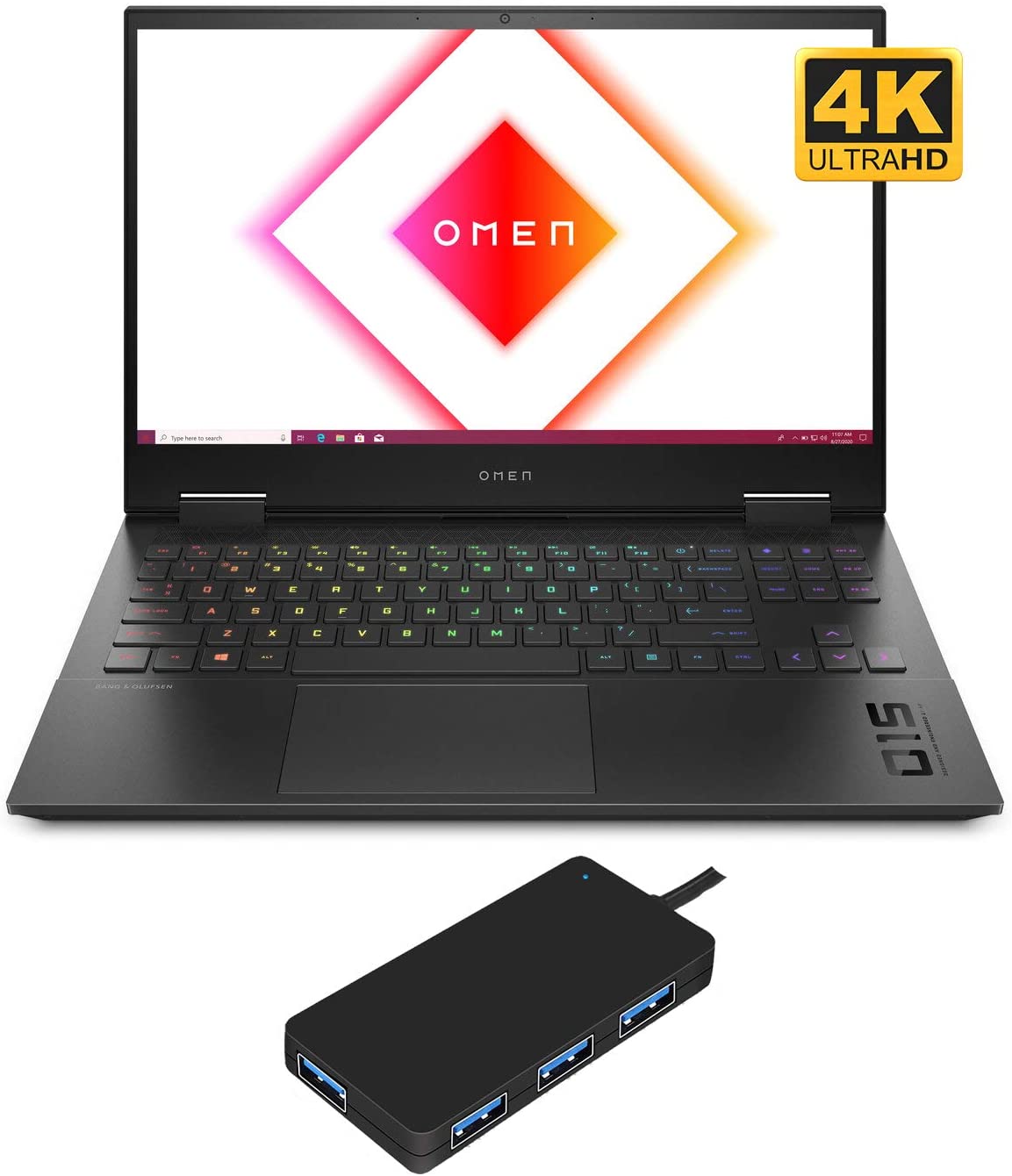 HP OMEN 15 (15-ek0023dx) - i7-10750H · RTX 2070 SUPER Max-Q · 15.6”, 4K ...