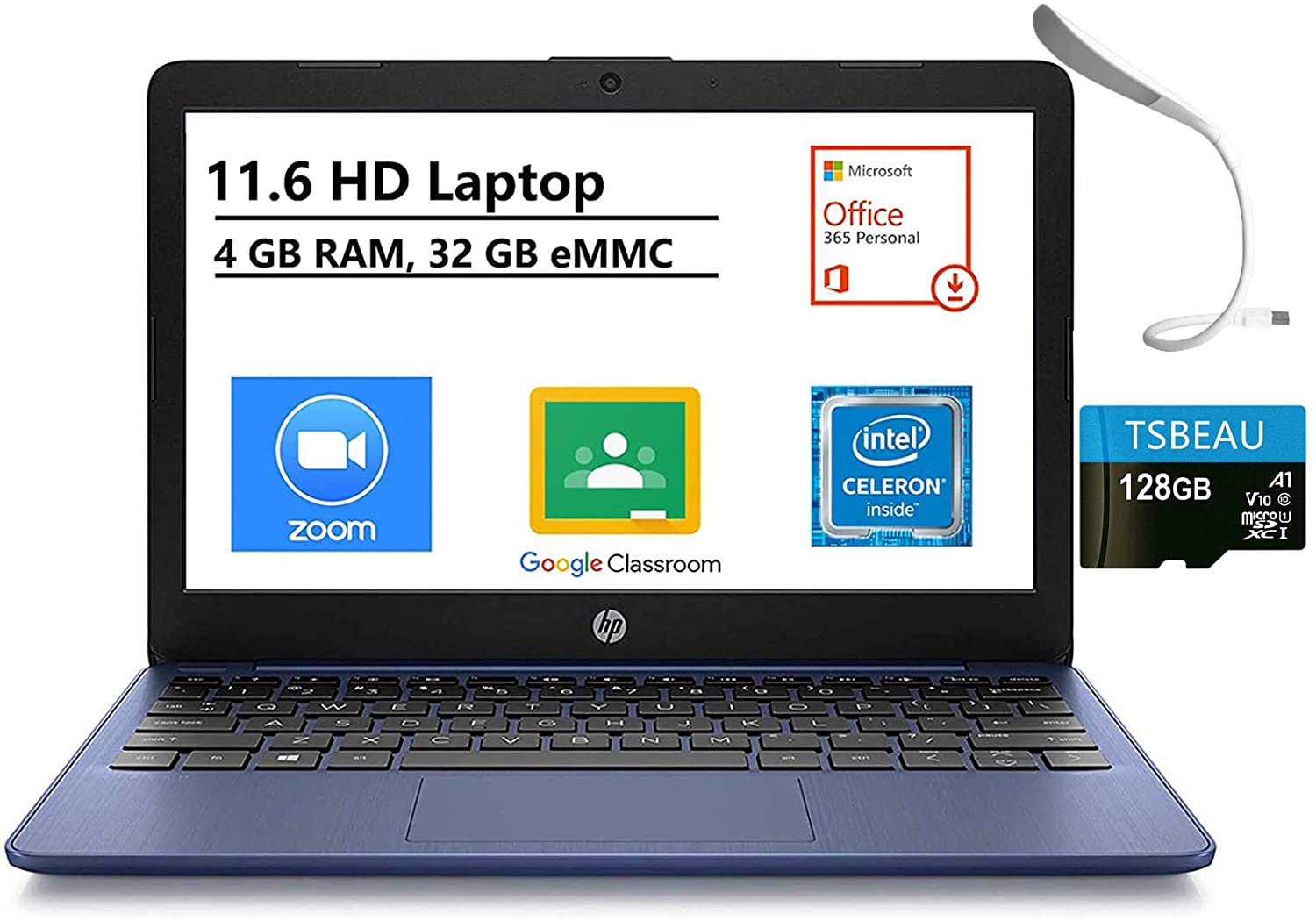 HP Stream 11 (11-ak0010nr) - Celeron N4000 · UHD Graphics 600 · 11.6 ...