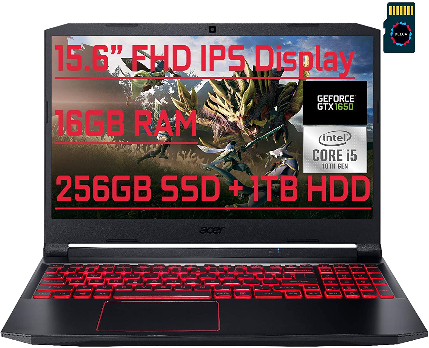 Acer Nitro 5 (AN515-55) - i5-10300H · GTX 1650 · 15.6”, Full HD (1920 x ...