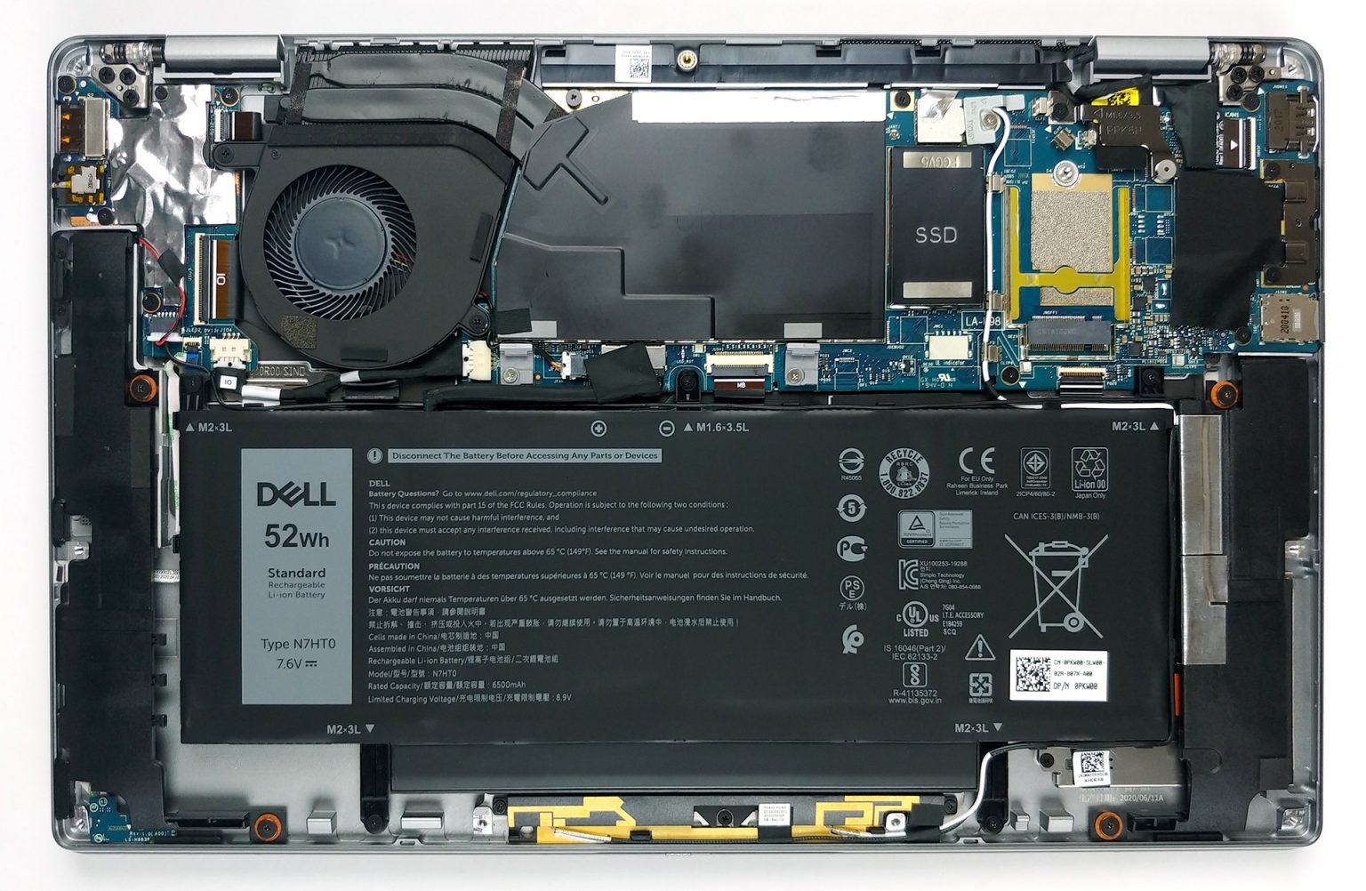 Inside Dell Latitude 15 9510 - disassembly and upgrade options ...
