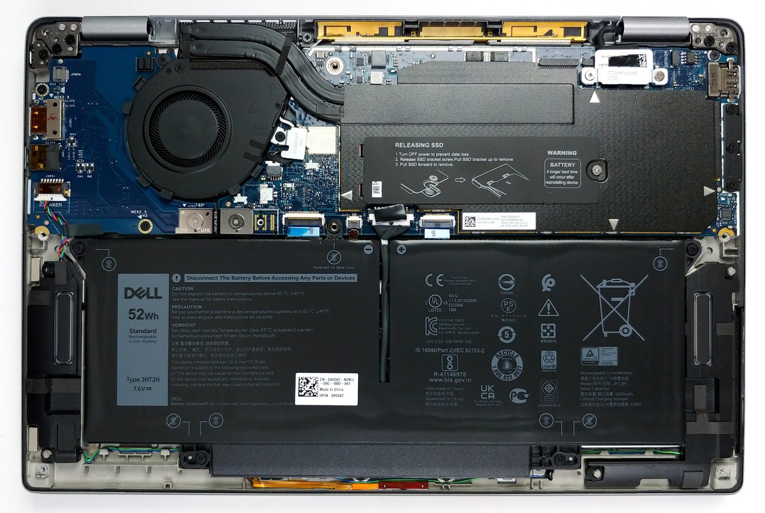 Inside Dell Latitude 13 7310 - disassembly and upgrade options ...