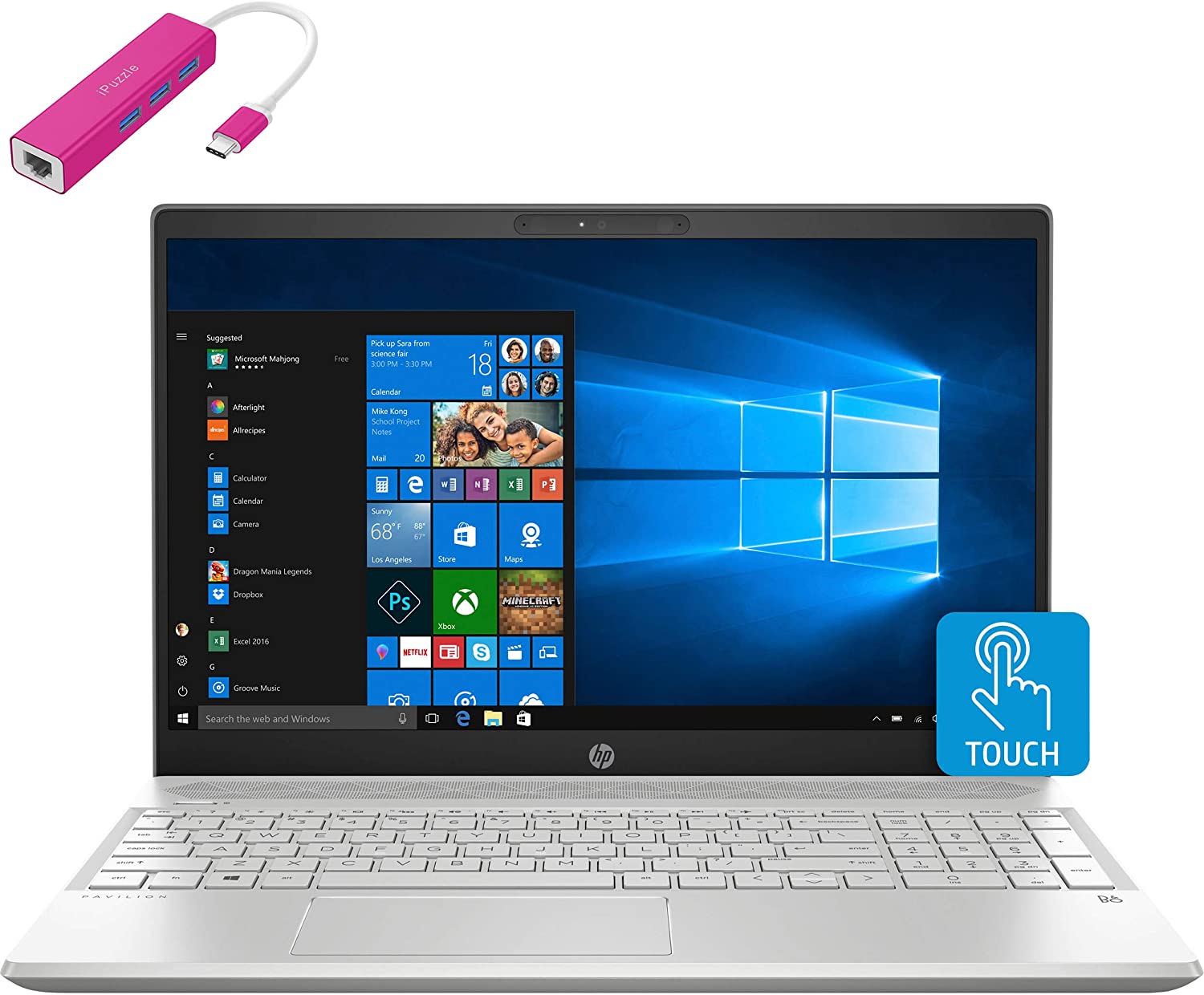 HP Pavilion 15 - i5-1035G1 · UHD Graphics G1 · 15.6”, Full HD (1920 x ...
