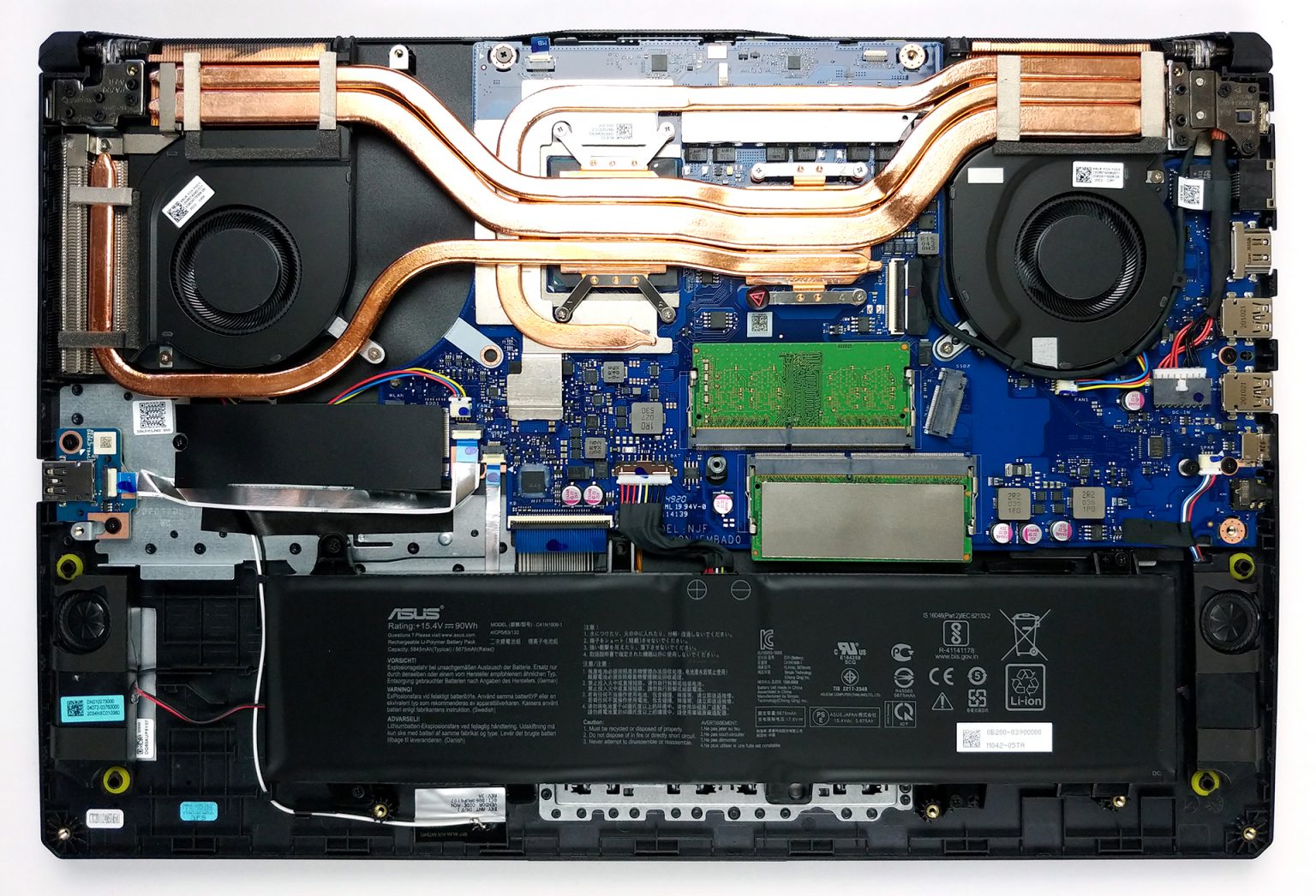 Inside ASUS TUF A17 (FA706) 2021 - disassembly and upgrade options ...