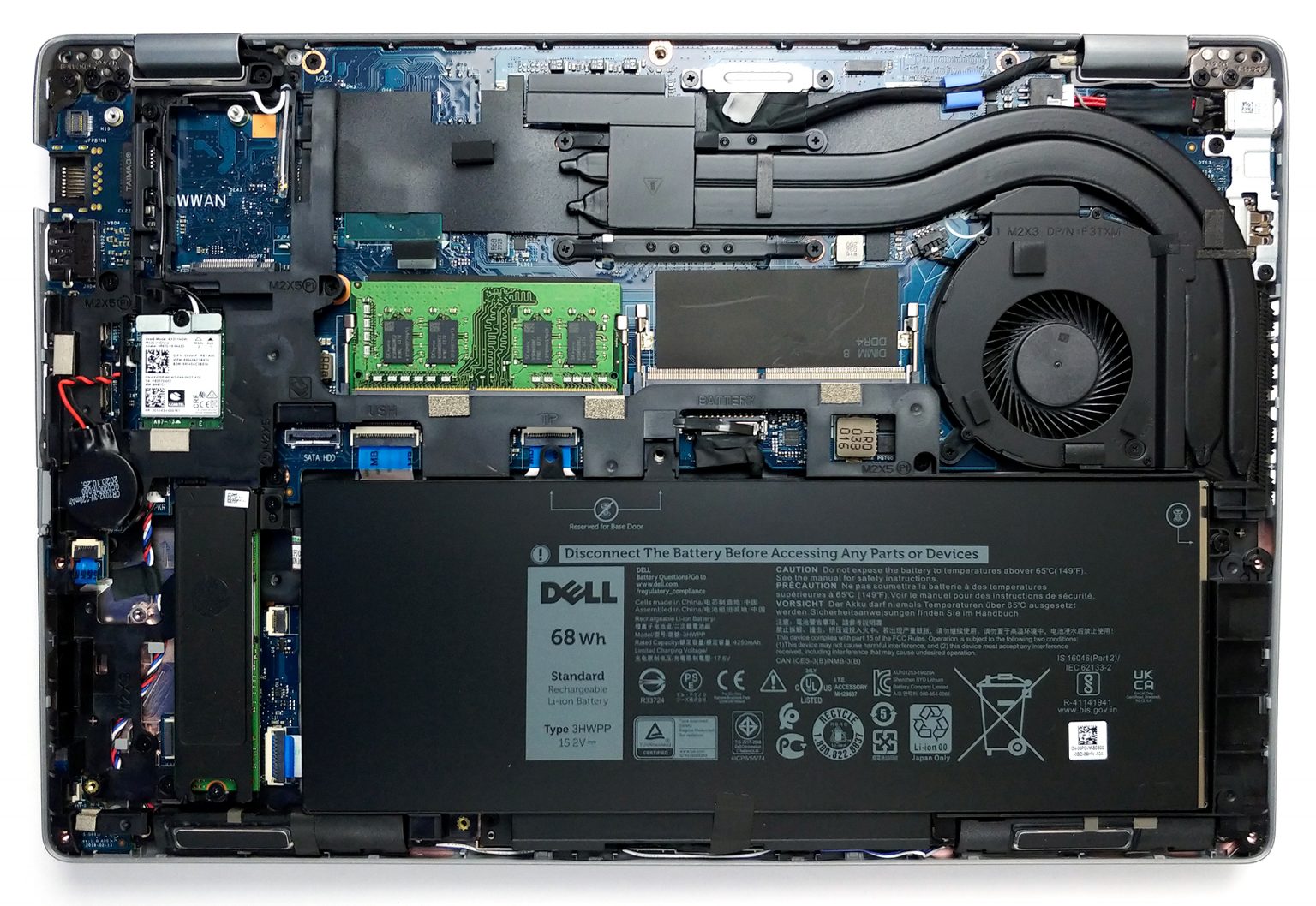 Inside Dell Latitude 14 5411 - disassembly and upgrade options ...