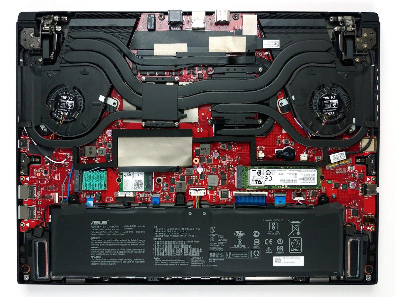 Inside ASUS ROG Zephyrus Duo 15 SE (GX551) - disassembly and upgrade ...