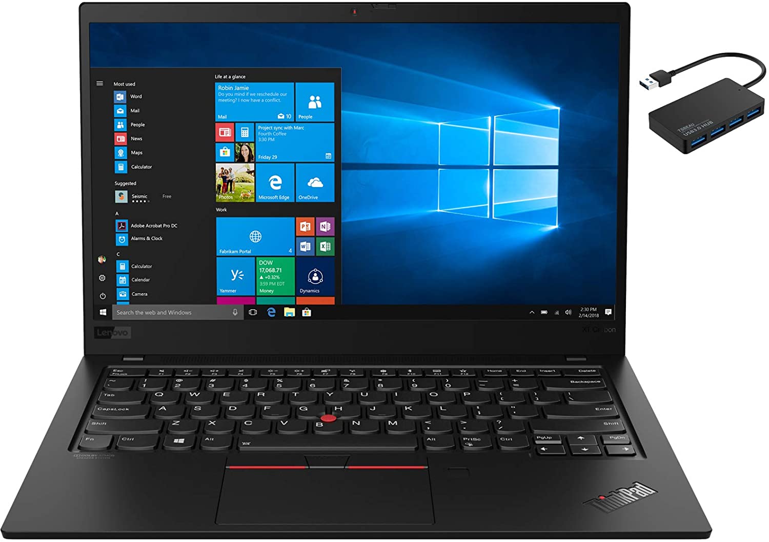 Lenovo Thinkpad X1 Carbon 7 · i5-8350U · UHD Graphics 620 · 14.0”, Full ...