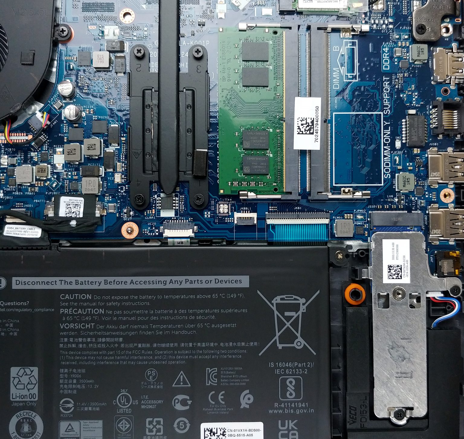 Inside Dell Inspiron 15 3505 - disassembly and upgrade options ...