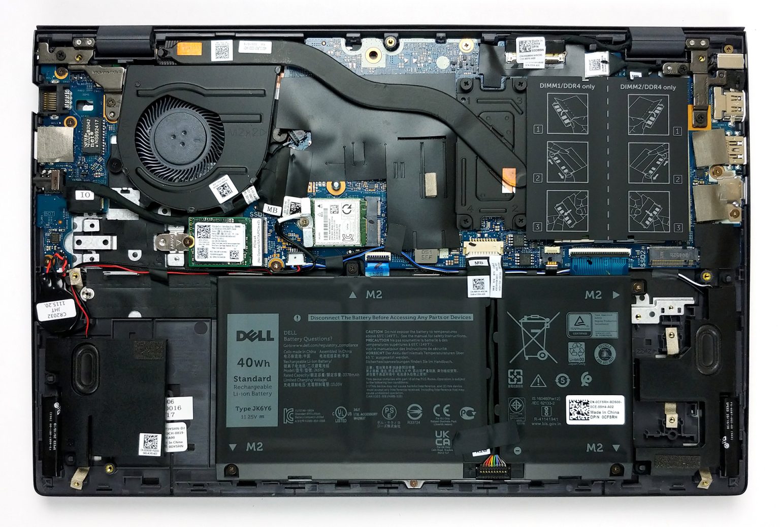 Inside Dell Vostro 14 5402 - disassembly and upgrade options ...