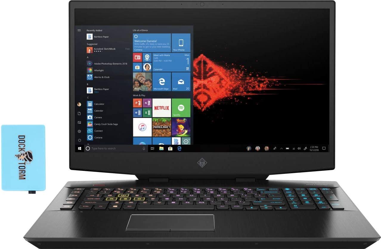 HP OMEN 17 - i7-10750H · RTX 2070 · 17.3”, Full HD (1920 x 1080), IPS ...