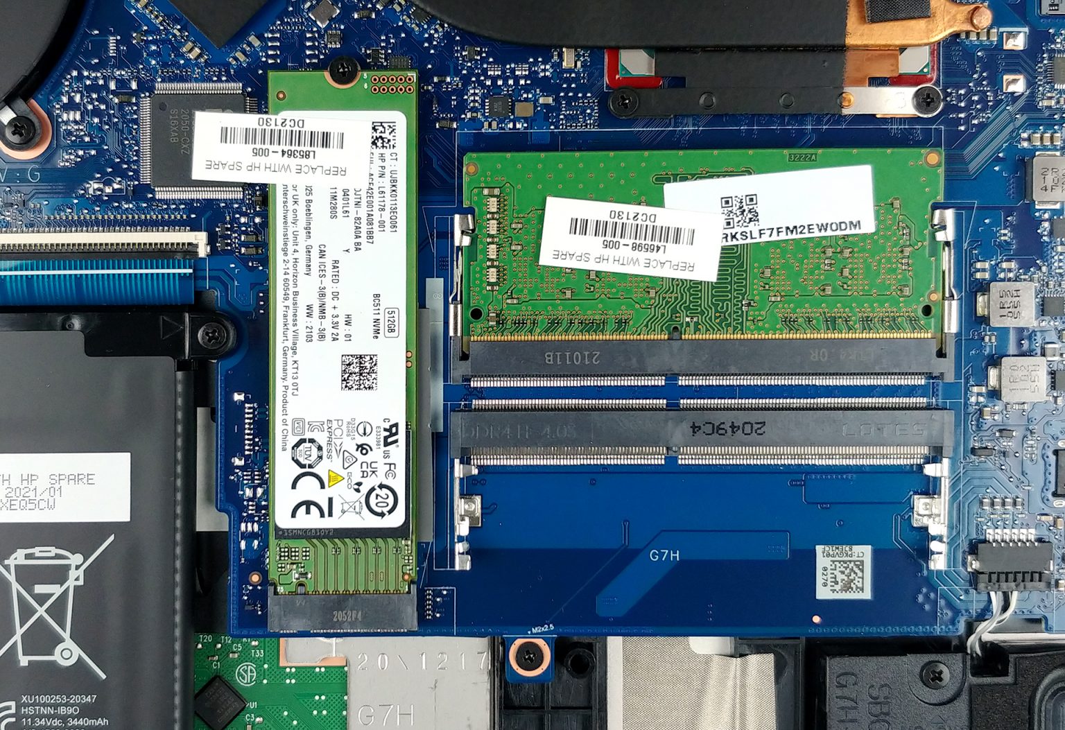 Inside HP Pavilion 15 (15-eg0000) - disassembly and upgrade options ...