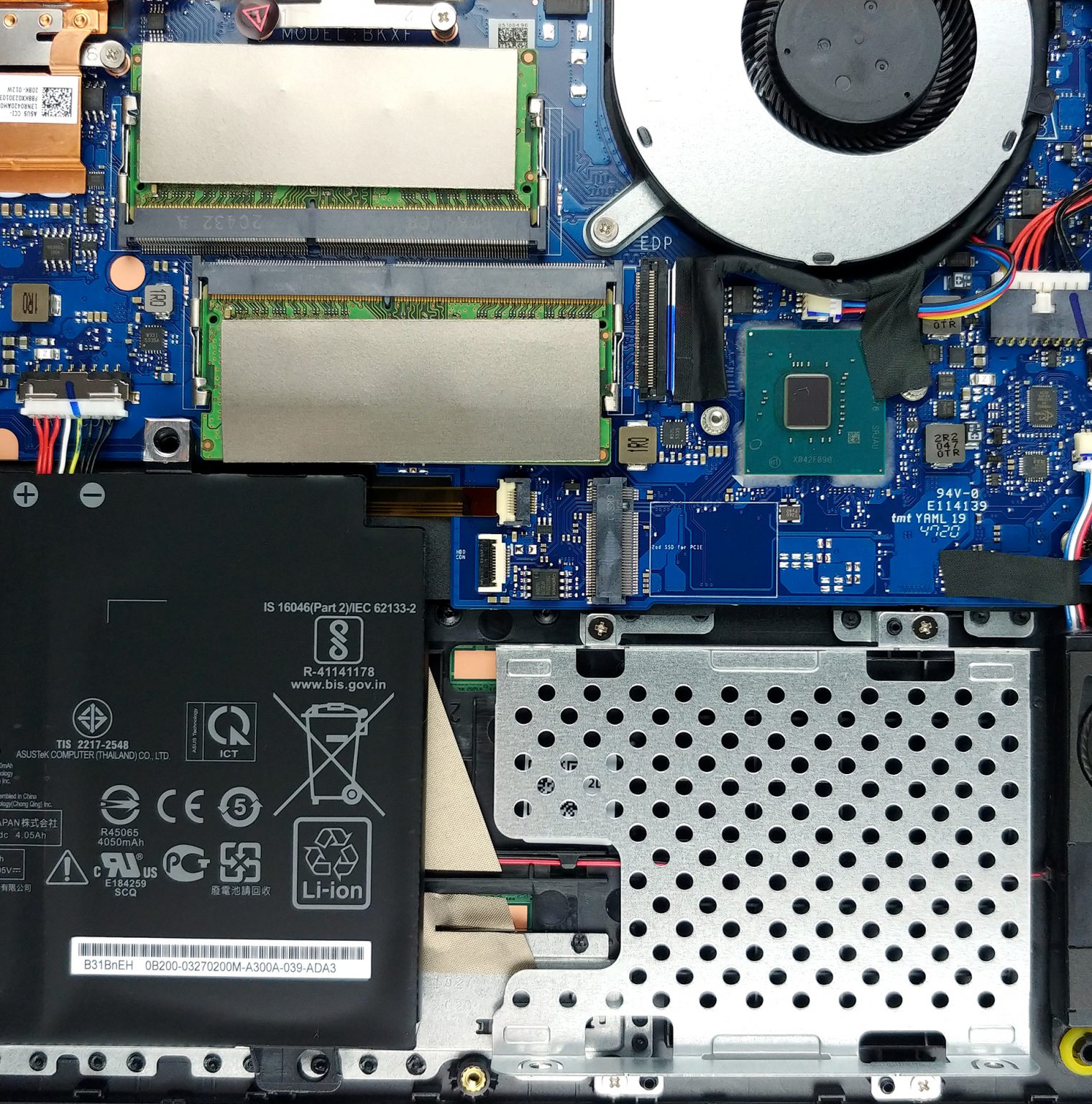 Inside ASUS TUF Gaming F15 (FX506) - disassembly and upgrade options ...