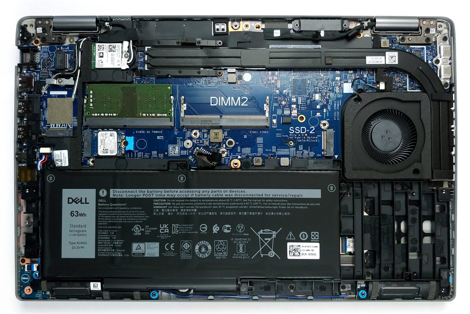 Inside Dell Latitude 15 5520 - disassembly and upgrade options ...