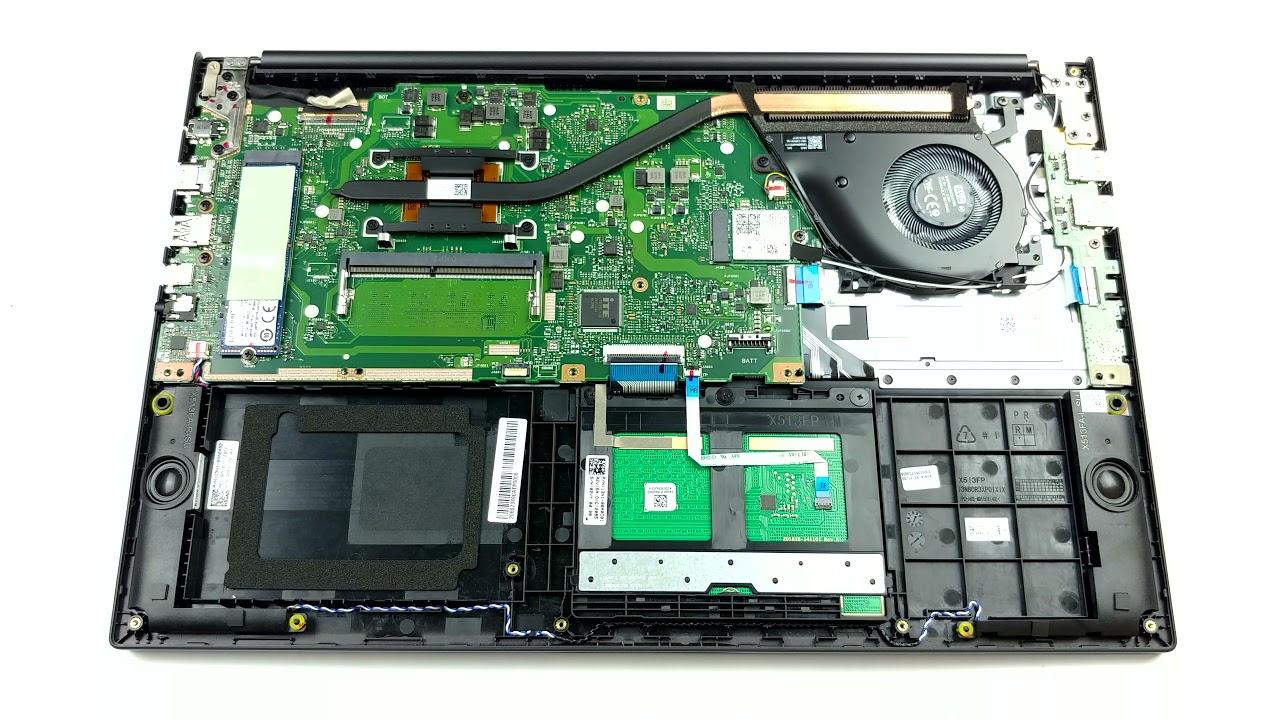 Inside ASUS VivoBook 15 M513 - disassembly and upgrade options ...