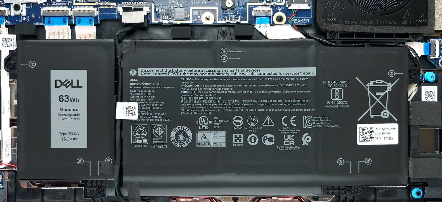Inside Dell Latitude 14 7420 - disassembly and upgrade options ...