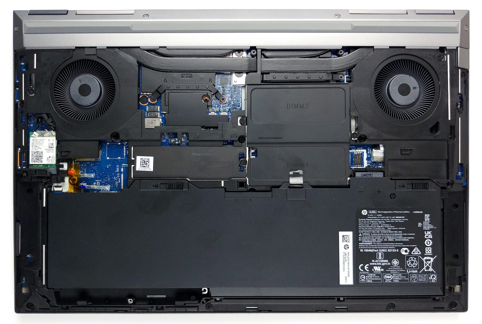 Inside HP ZBook Fury 15 G7 - disassembly and upgrade options ...