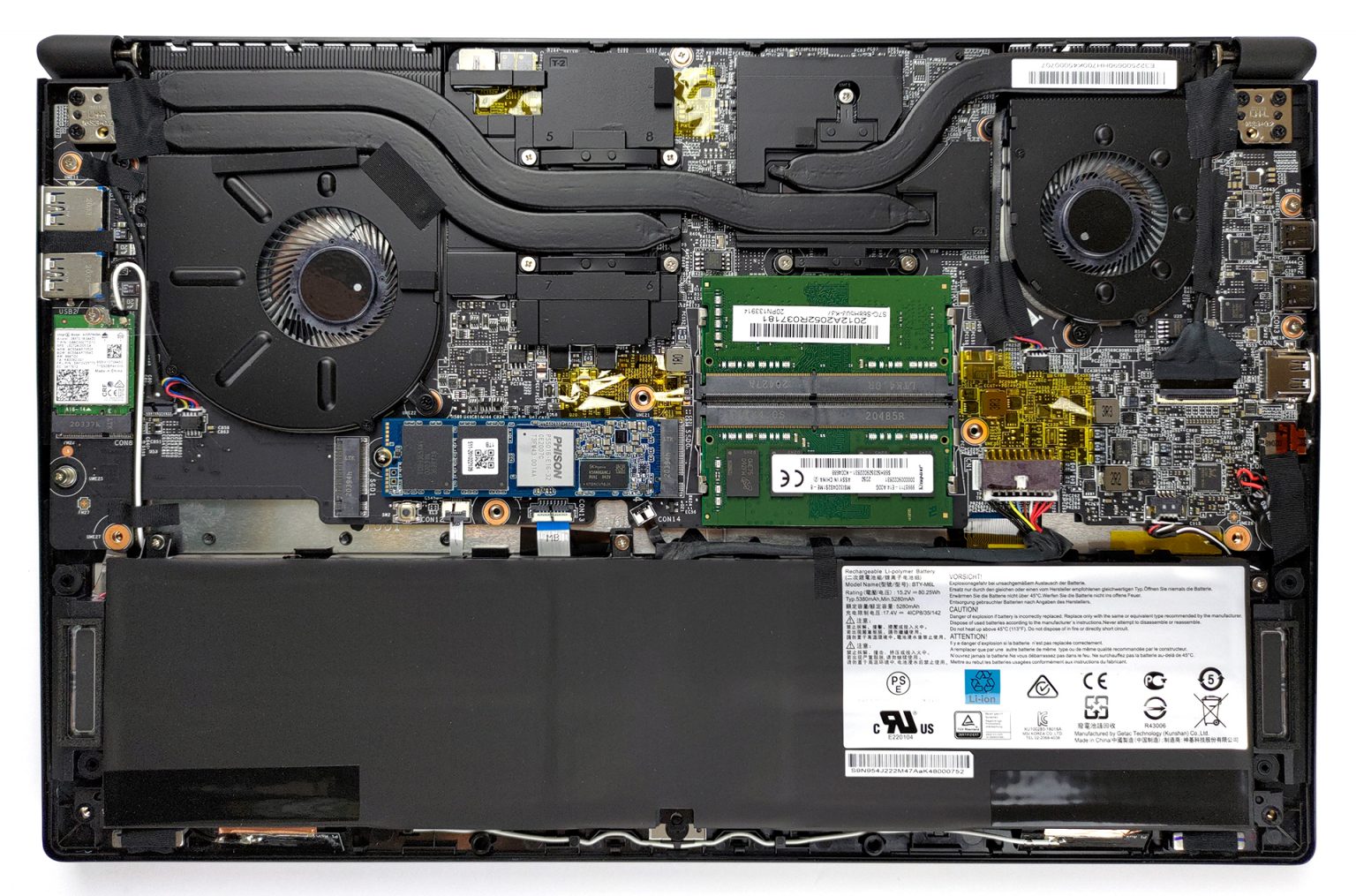 Inside MSI Summit E15 (A11x) - disassembly and upgrade options ...