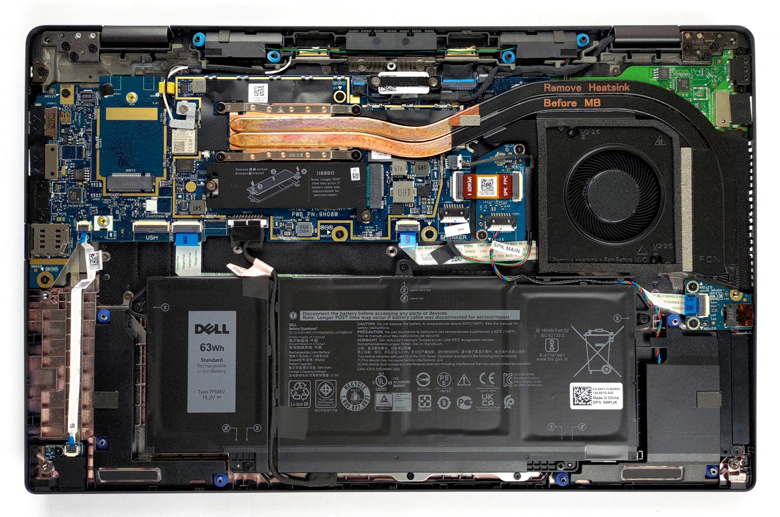 Inside Dell Latitude 15 7520 - disassembly and upgrade options ...
