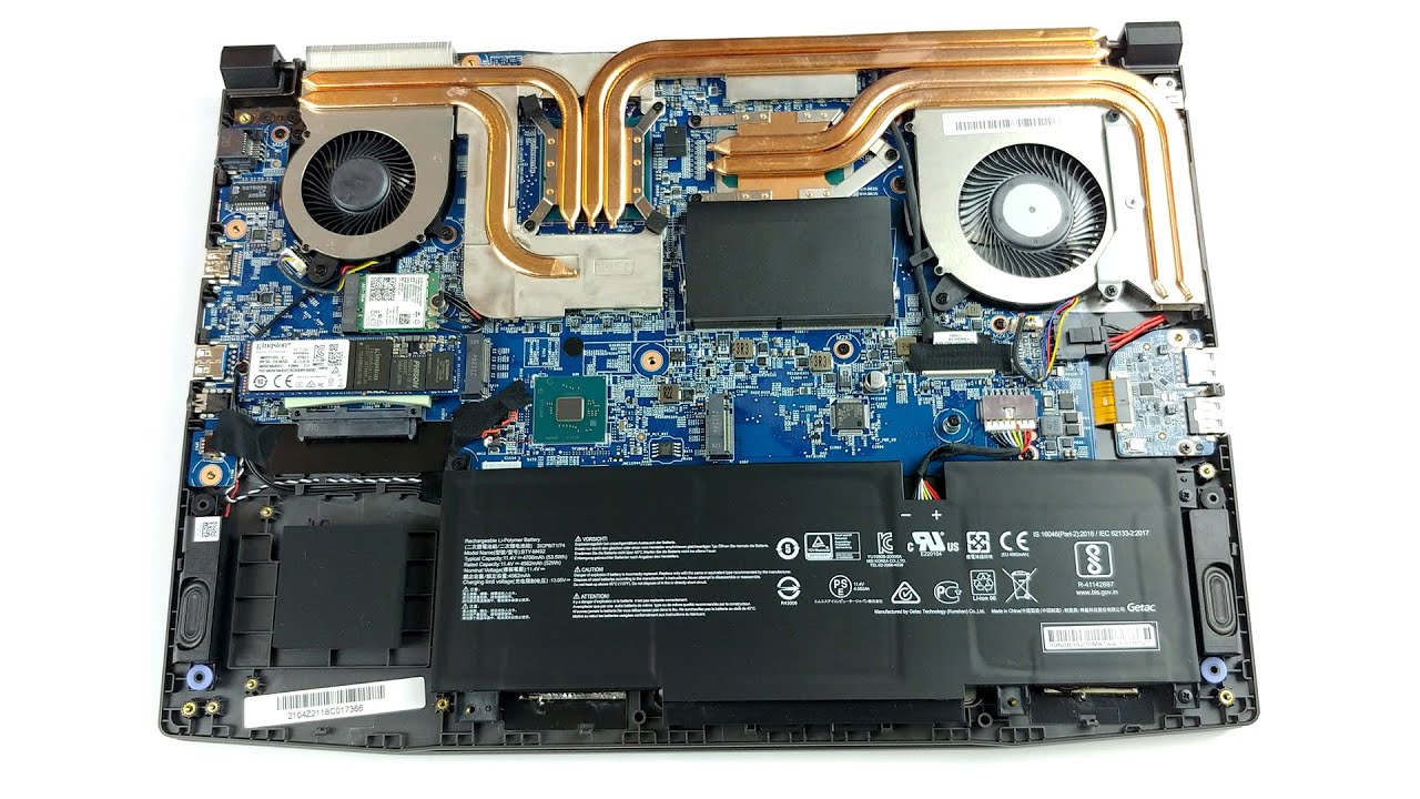 Inside MSI Pulse GL66 - disassembly and upgrade options | LaptopMedia.com