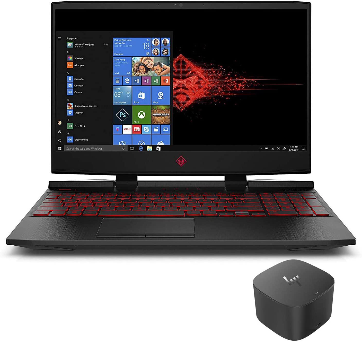 HP OMEN 15 - i7-9750H · GTX 1660 Ti · 15.6”, Full HD (1920 x 1080), 144 ...