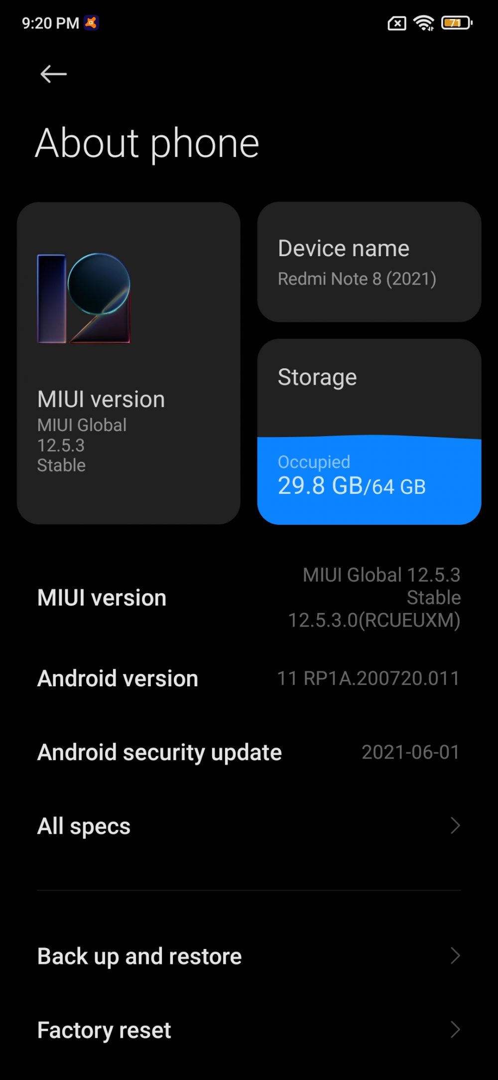 Xiaomi Redmi Note 8 (2021) - an updated bestseller with different ...