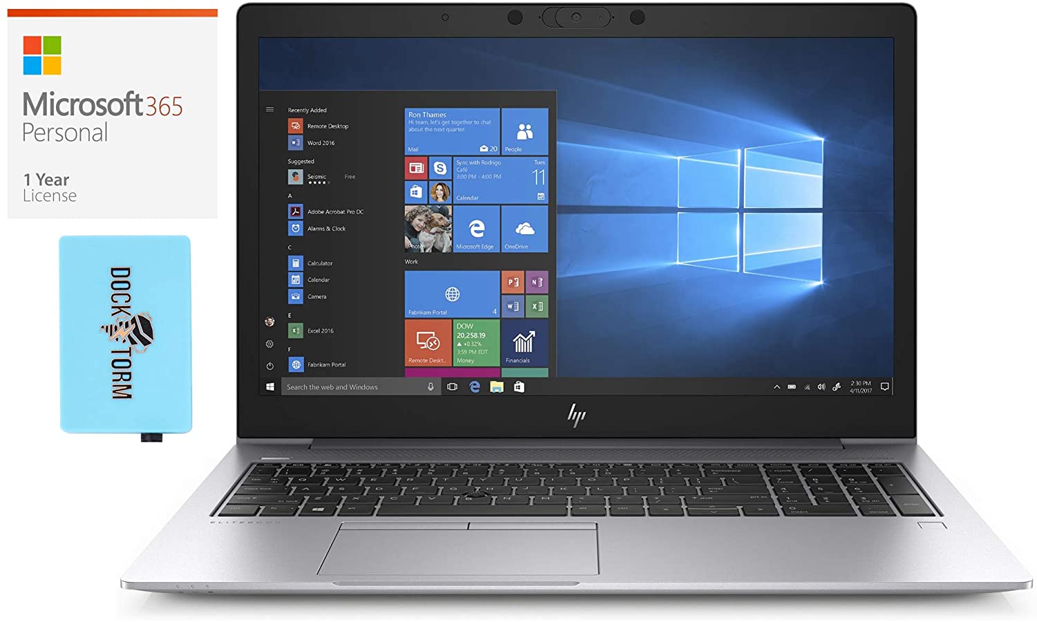 HP EliteBook 850 G6 - i7-8565U · UHD Graphics 620 · 15.6”, Full HD ...