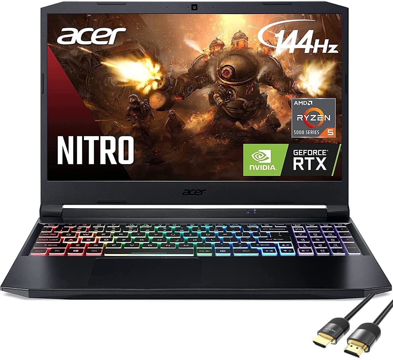 Acer Nitro 5 Ryzen 5 5800H RTX 3050 Ti 75W 15 6 Full HD 1920 X Acer Nitro 5 Ryzen 5 5800H RTX 3050 Ti 75W 15 6 Full HD 1920 X
