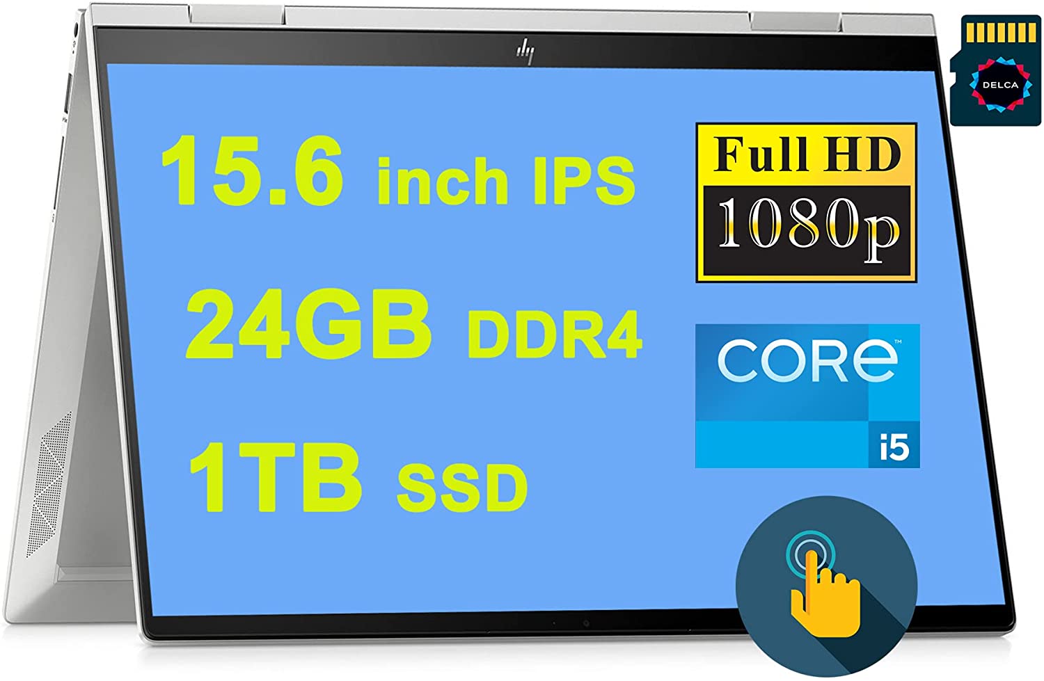 HP ENVY x360 15 - i5-1135G7 · Xe Graphics G7 80 EU · 15.6”, Full HD ...