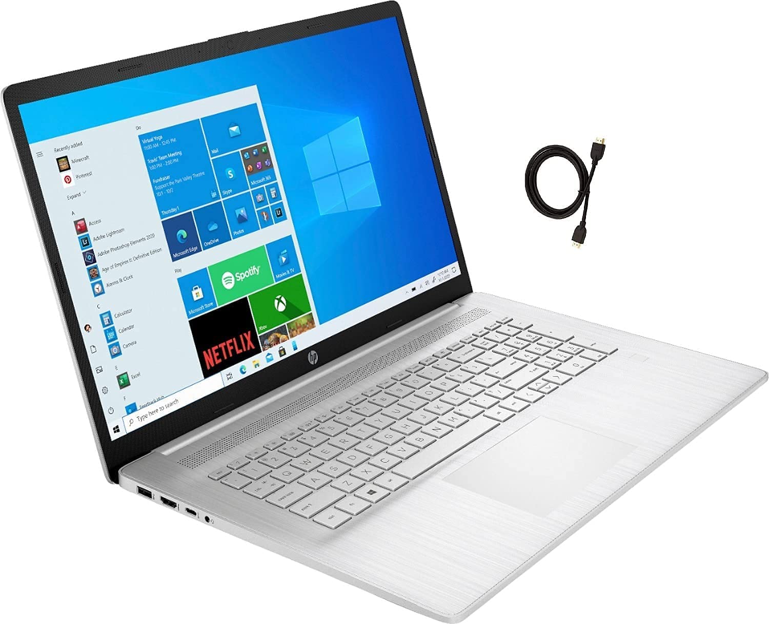 HP 17 - Ryzen 5 5500U · RX Vega 7 15W · 17.3”, Full HD (1920 x 1080 ...