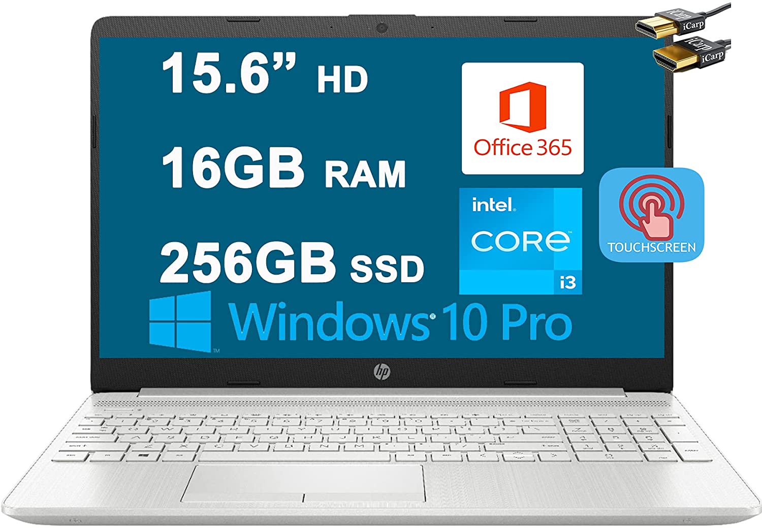 HP 15 - i3-1115G4 · Xe Graphics G4 · 15.6”, HD (1366 x 768), TN · 256GB ...