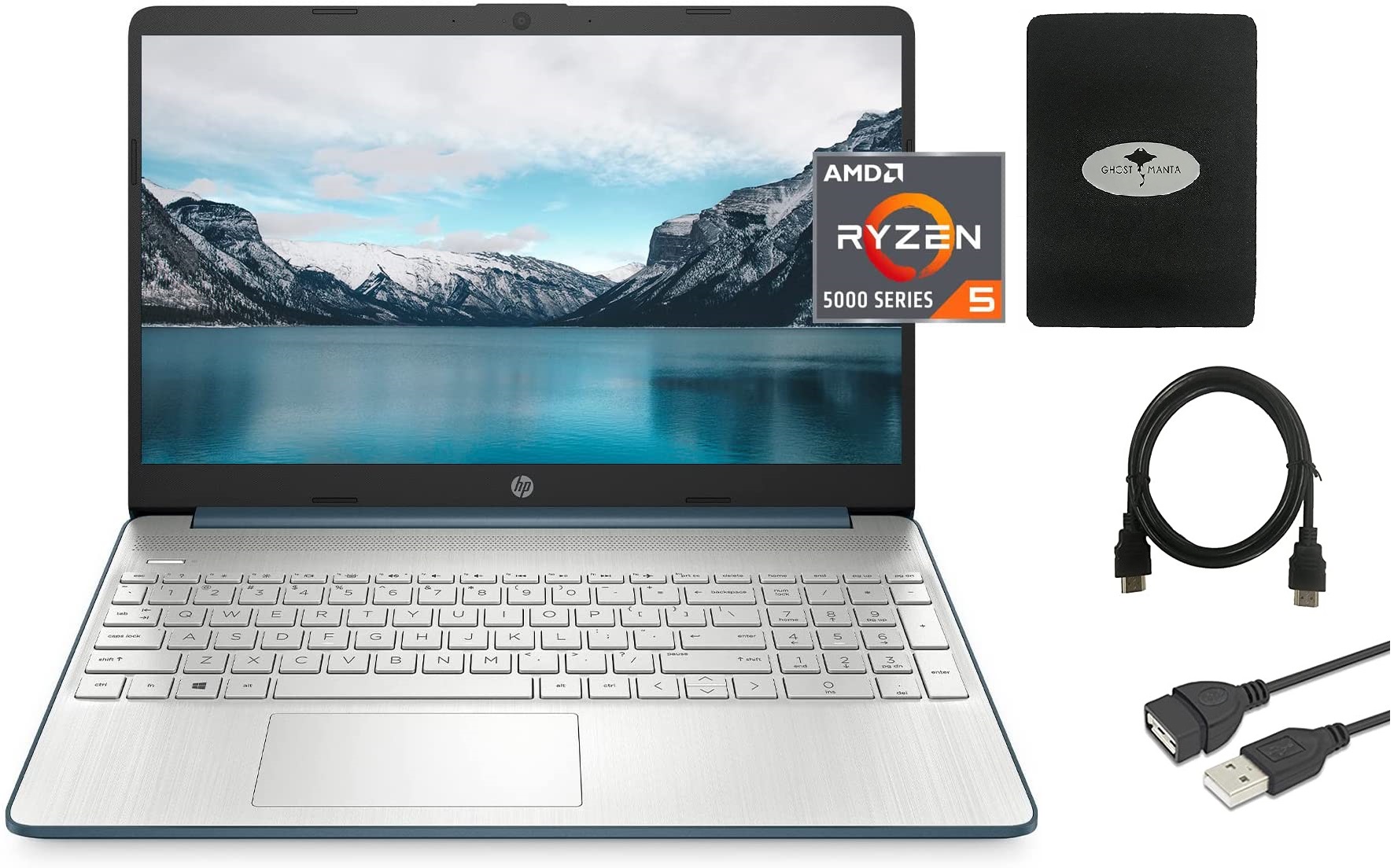 HP 15 - Ryzen 5 5500U · RX Vega 7 15W · 15.6”, Full HD (1920 x 1080 ...