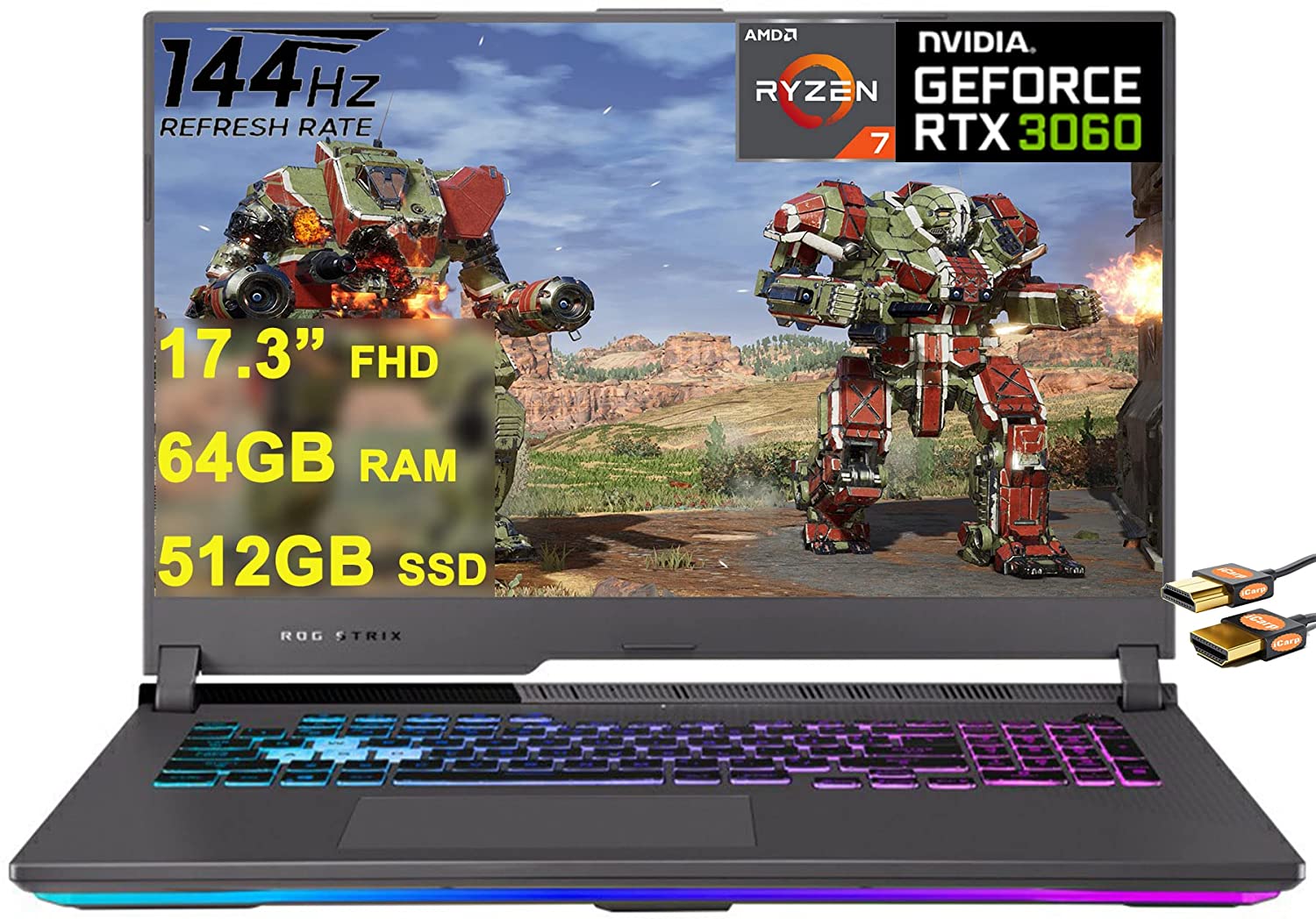 ASUS ROG Strix G17 (G713) - 规格、测试和价格 | LaptopMedia 中国