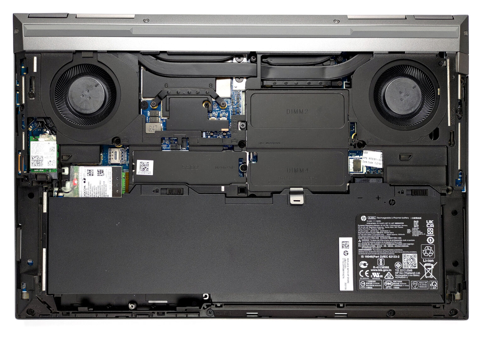 Inside HP ZBook Fury 15 G8 - disassembly and upgrade options ...