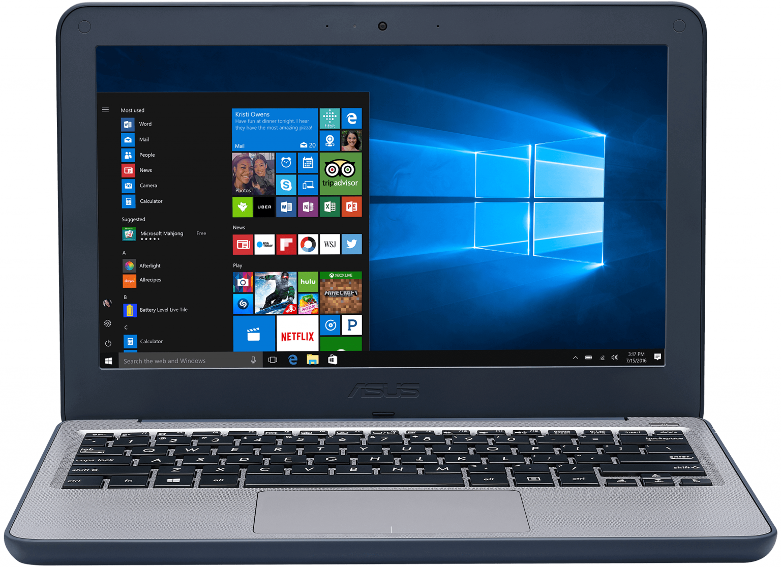 ASUS W202 review - affordable entry-level device for students ...