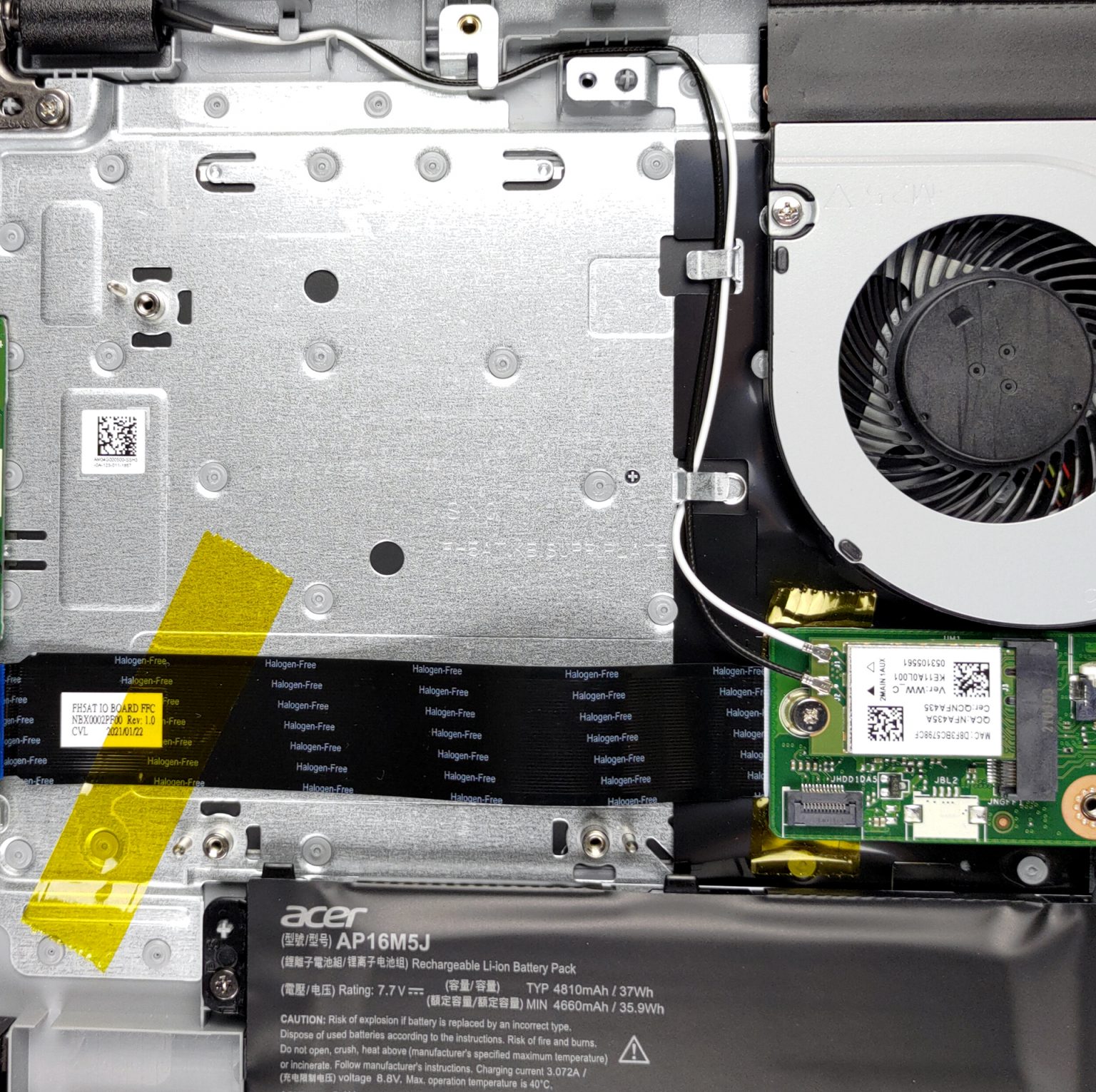 Inside Acer Aspire 3 (A315-35) - disassembly and upgrade options ...