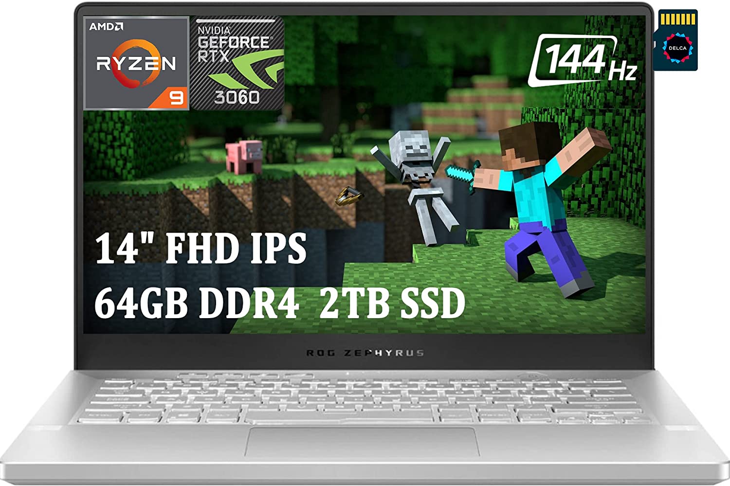 ASUS ROG Zephyrus G14 GA401 - Ryzen 9 5900HS · RTX 3060 (Laptop) · 14.0 ...