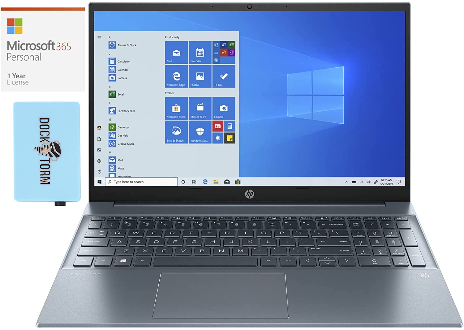 HP Pavilion 15 - Ryzen 5 5500U · RX Vega 7 15W · 15.6”, Full HD (1920 x ...