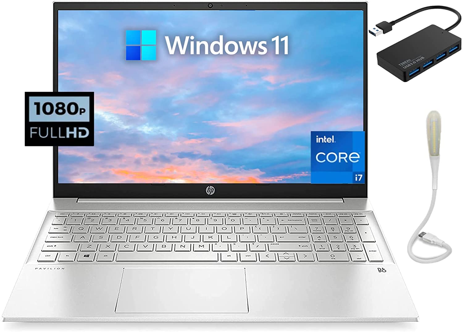 HP Pavilion 15 - i7-1165G7 · Xe Graphics G7 · 15.6”, Full HD (1920 x ...